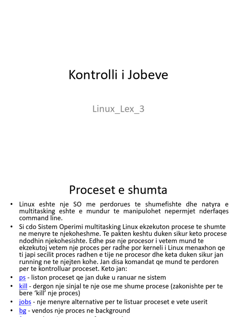 Kontrolli I Jobeve - 2021 | PDF
