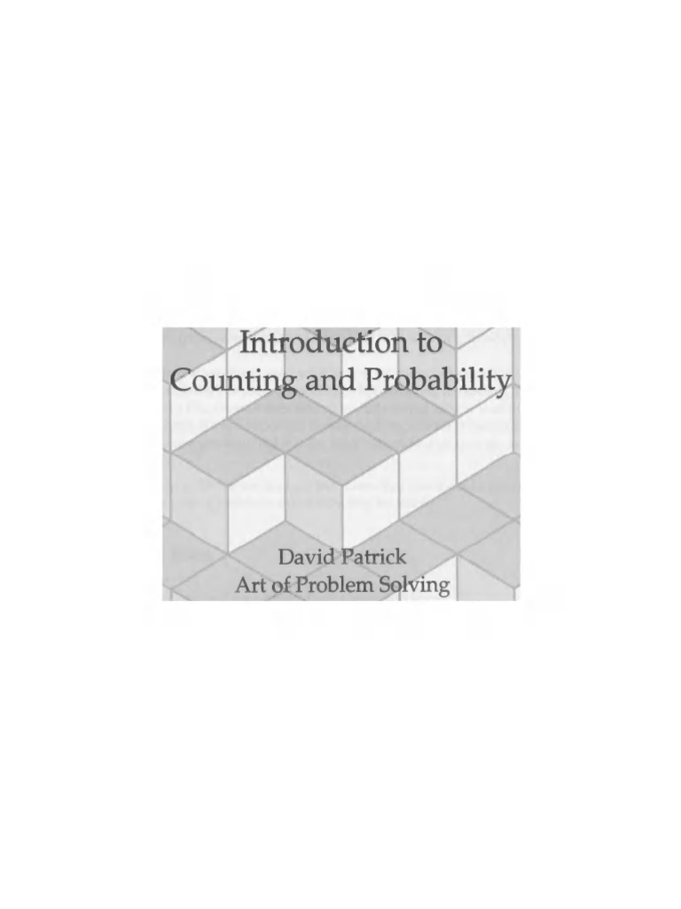 AOPS Introduction To Counting & Probability | PDF | Discrete ...