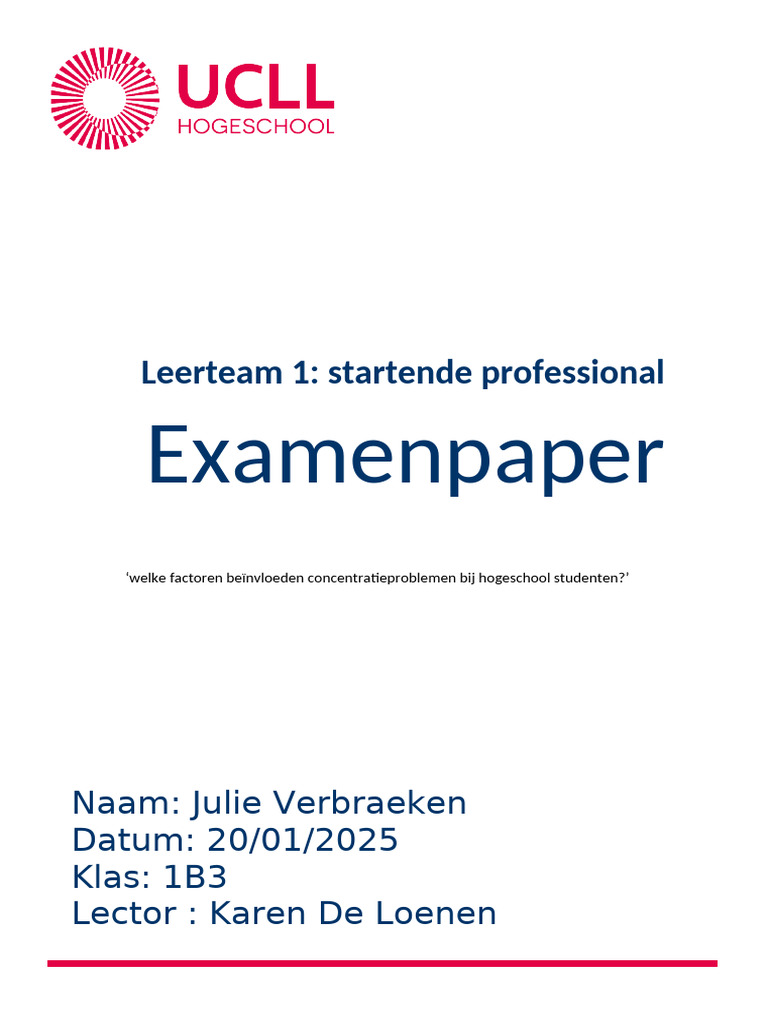 PAPER Sjabloon Student Paper PBA Ortho 2425 | PDF