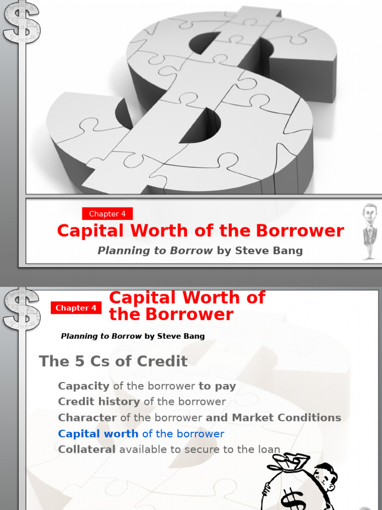 Understanding Borrower Capital Worth | PDF | Credit | Finance & Money ...