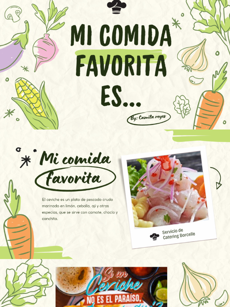Mi Comida Favorita | PDF