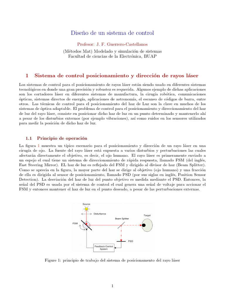 Ejercicios Control Observers | PDF | Láser | Sistema de control