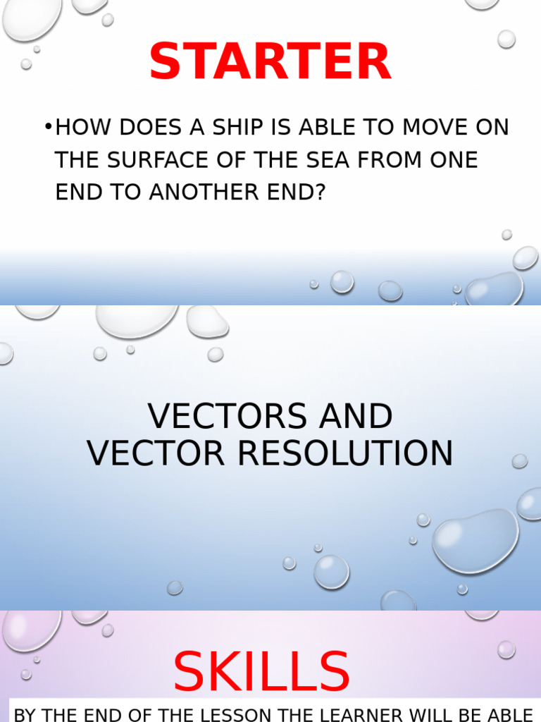 Understanding Vectors and Their Resolution | PDF | Euclidean Vector ...