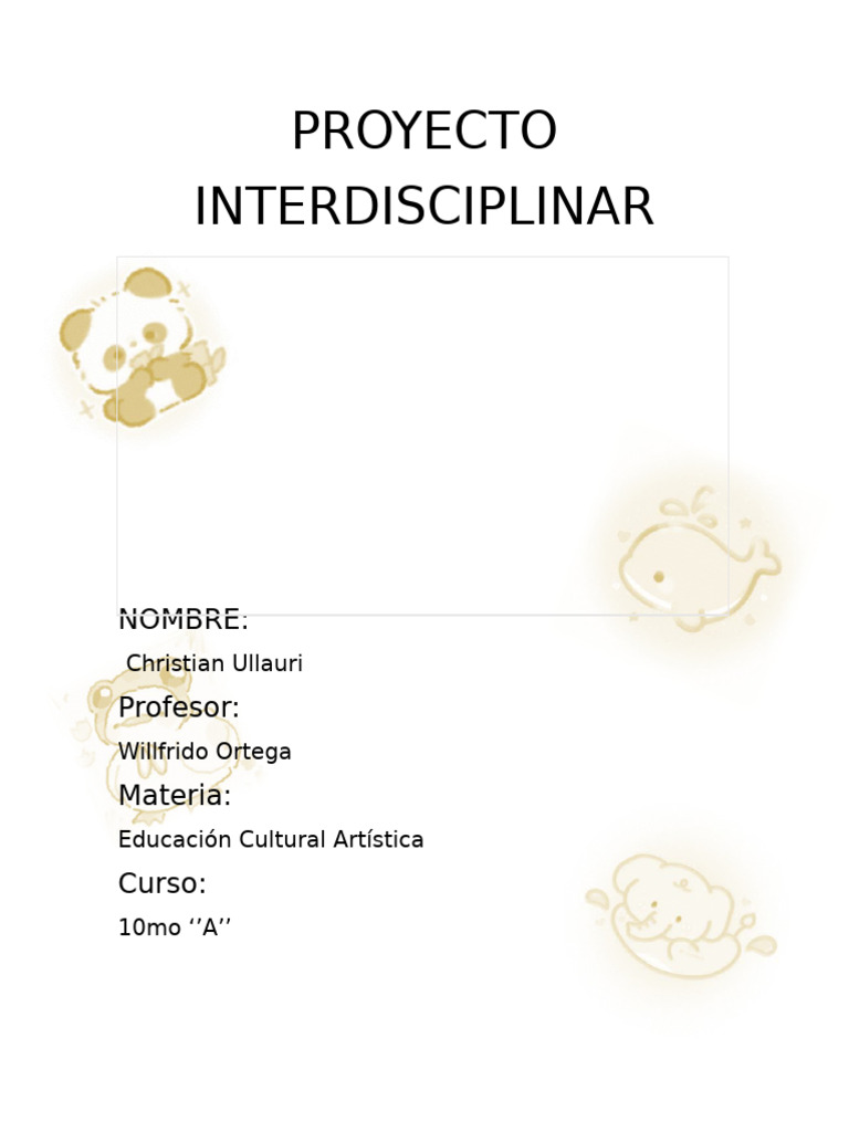 Proyecto para Eca | PDF