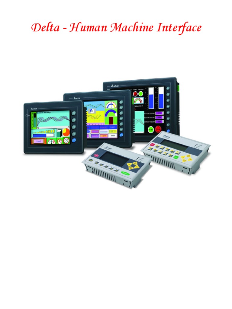 Human-Machine Interface Specifications and Features for the Delta DOP-A ...