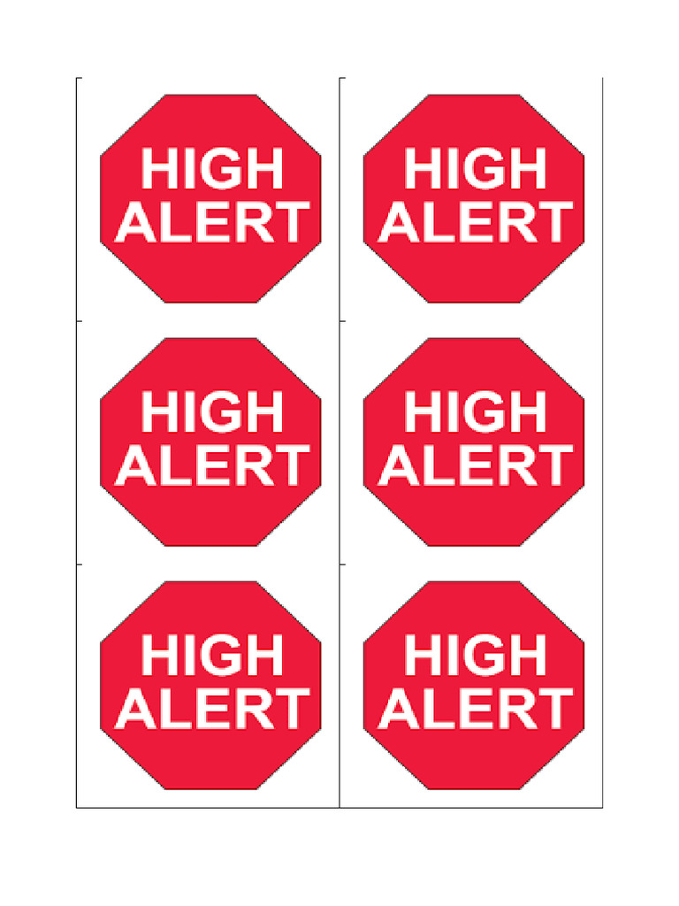 High Alert | PDF