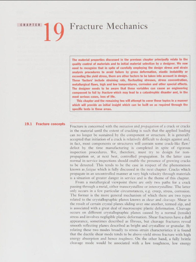 Chapter 19 Fracture Text Book | PDF