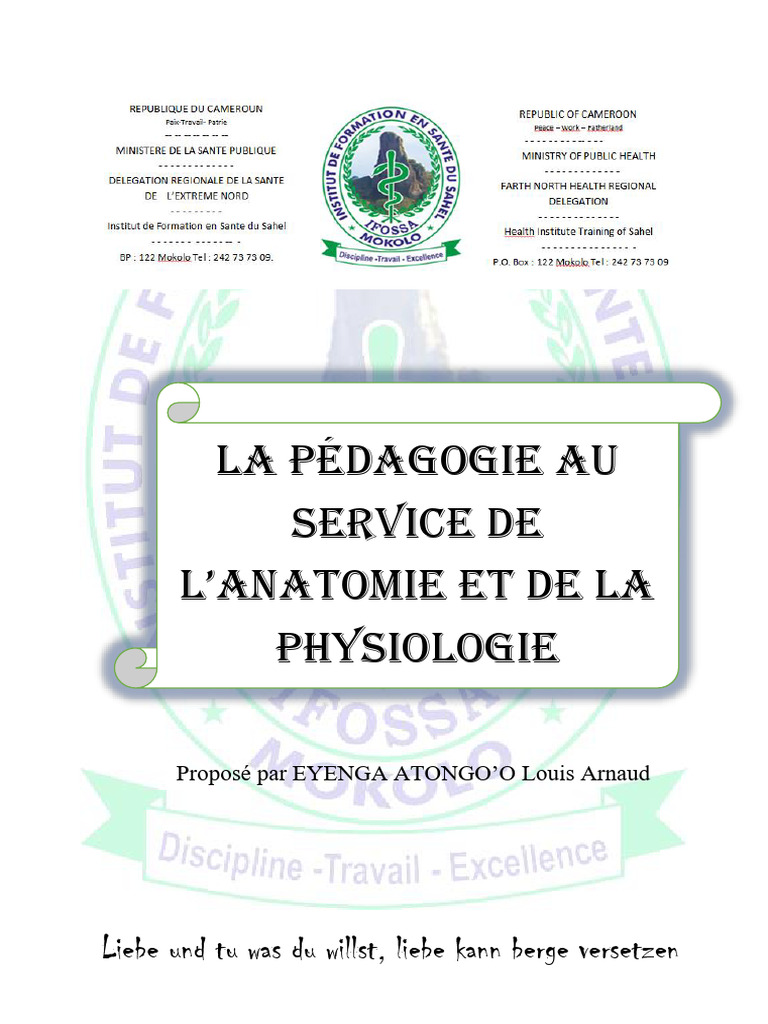 Proposé Par Eyenga Atongo Questionnaire | PDF | Respiration cellulaire | Os