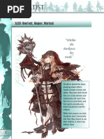 Fabula Ultima Character Sheet | PDF | Role Playing Games