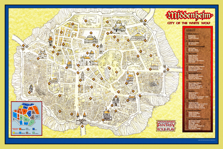 Warhammer 1 - Middenheim Map [C7 Remaster] | PDF
