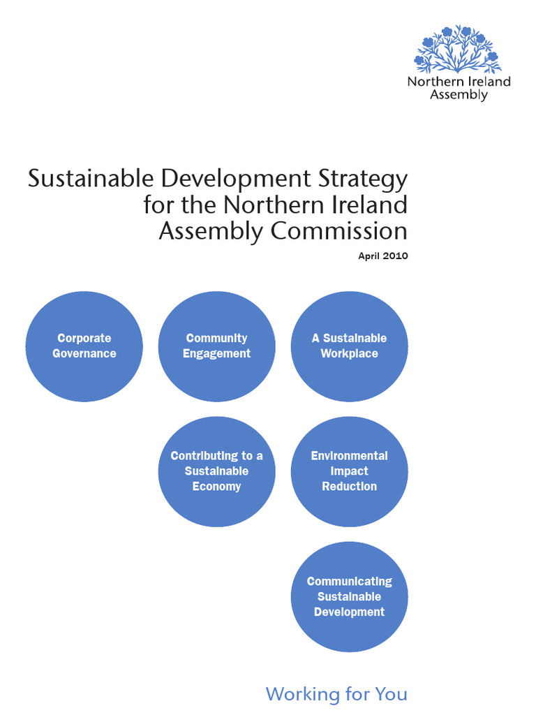 Sustainable Development Strategy April2010 | PDF | Sustainability ...
