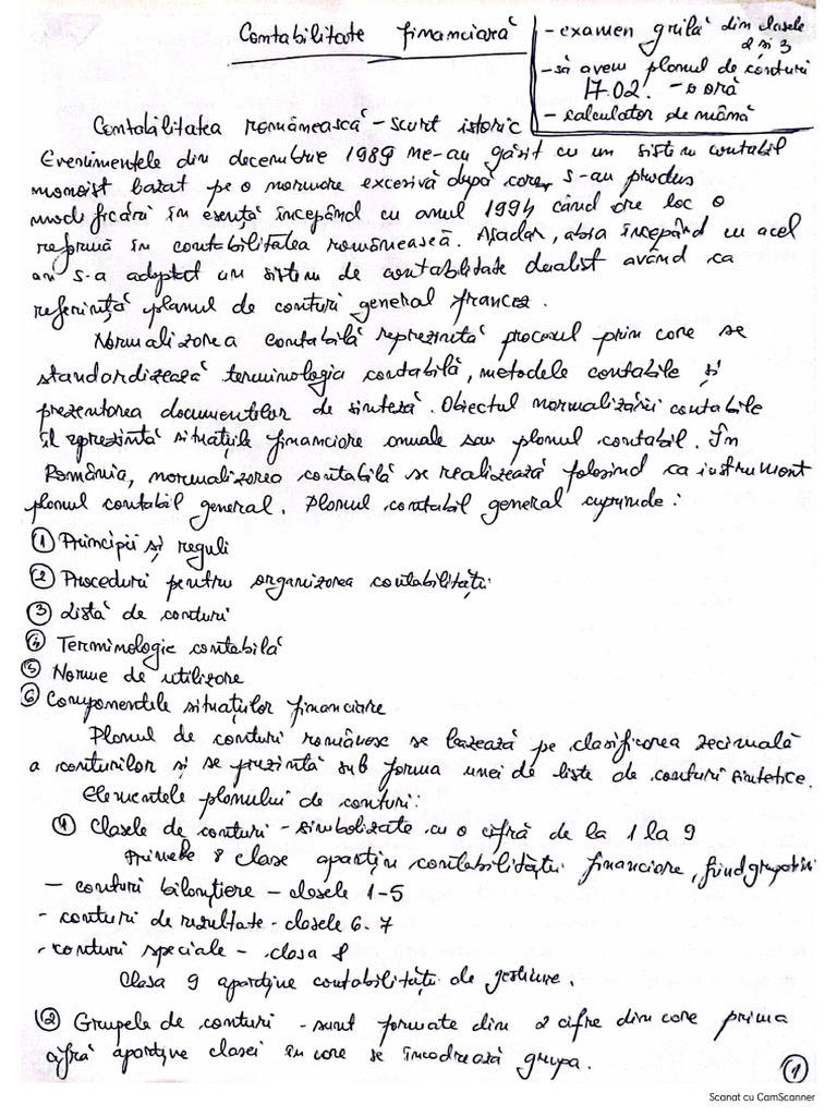 Contabilitate Financiara | PDF