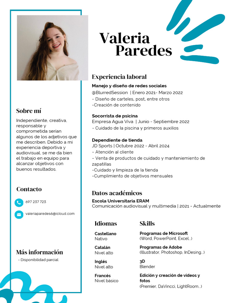 Valeria Paredes CV | PDF