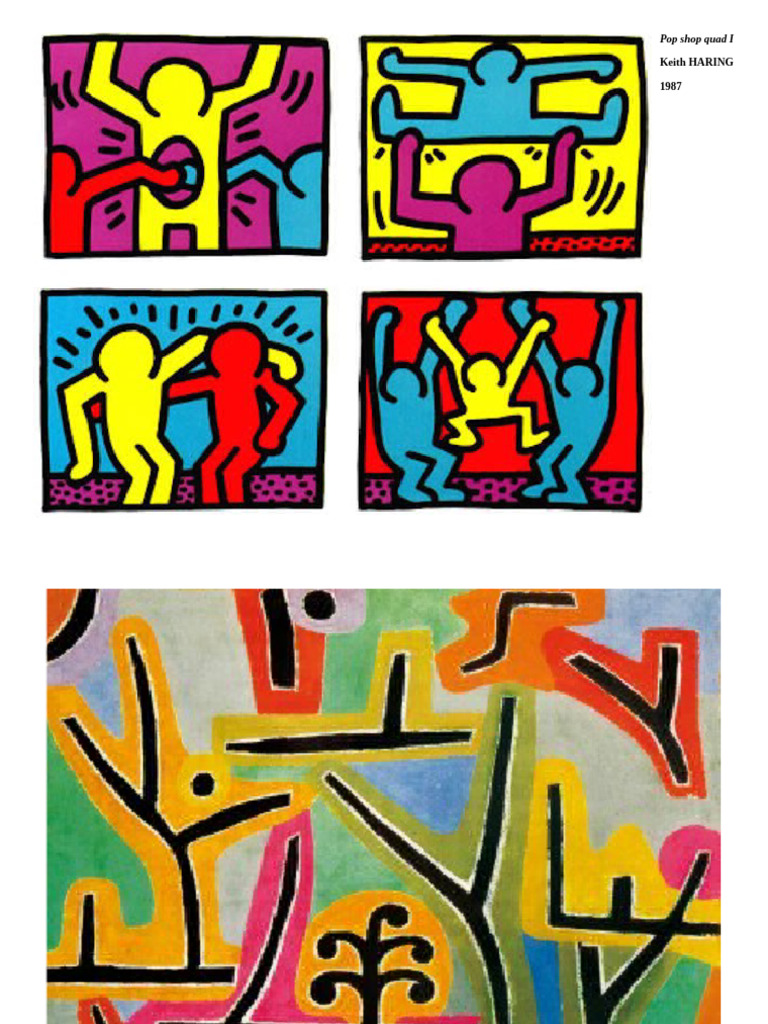 Oeuvres de Référence Klee & Haring | PDF
