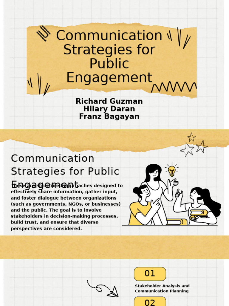 Communication Strategies For Public Engagement | PDF | Recycling ...