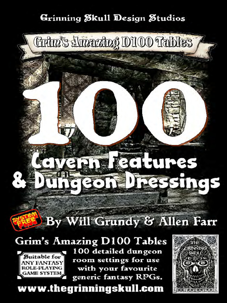 Dungeon Design D100 Tables | PDF