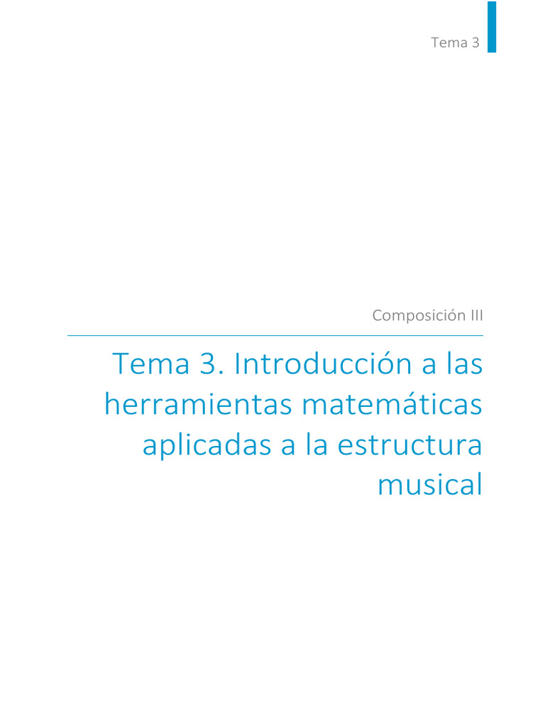 Tema 03 | PDF | Pi | Fractal