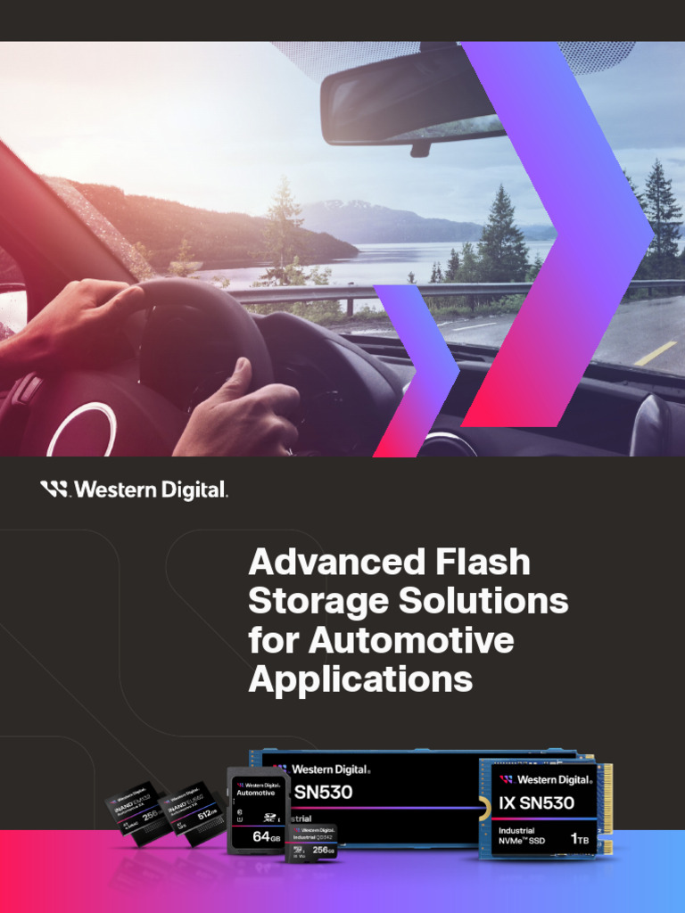 Brochure Western Digital Automotive Family Brochure 202404 | PDF ...