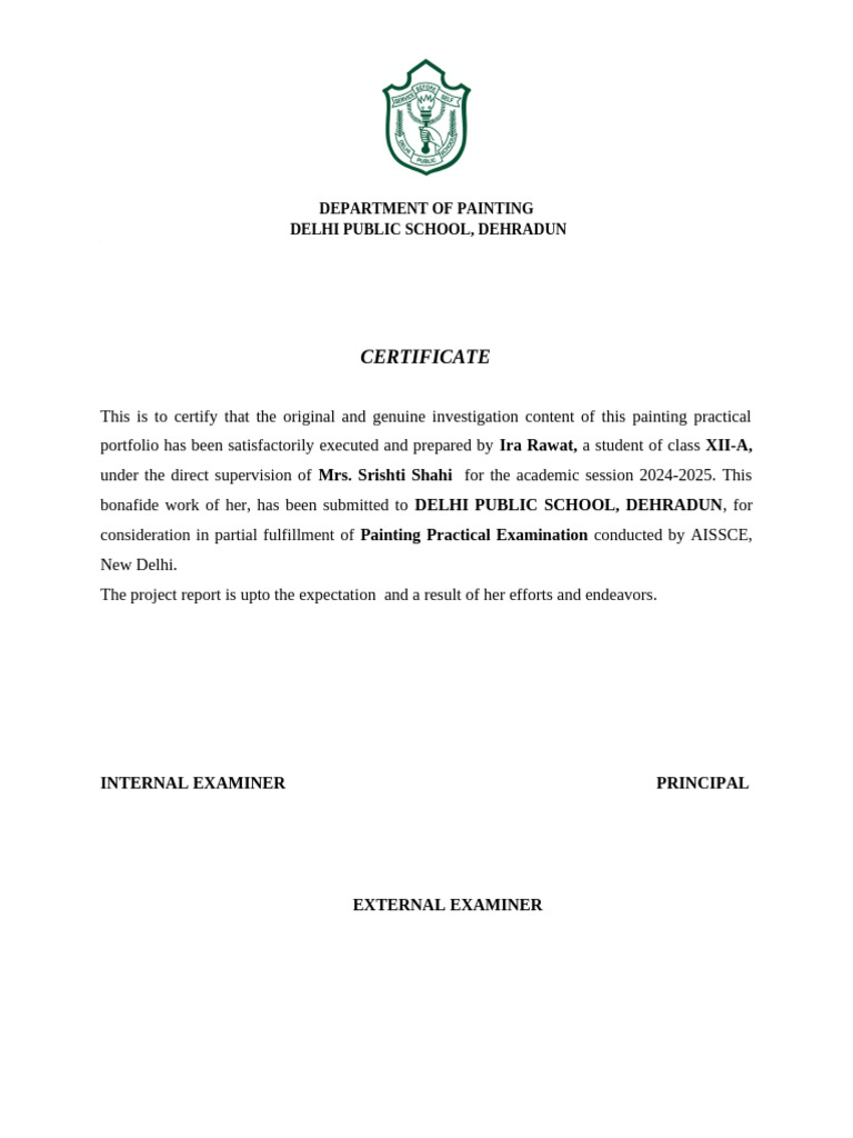 1721572672667 Certificate and Acknowledgement Draft | PDF