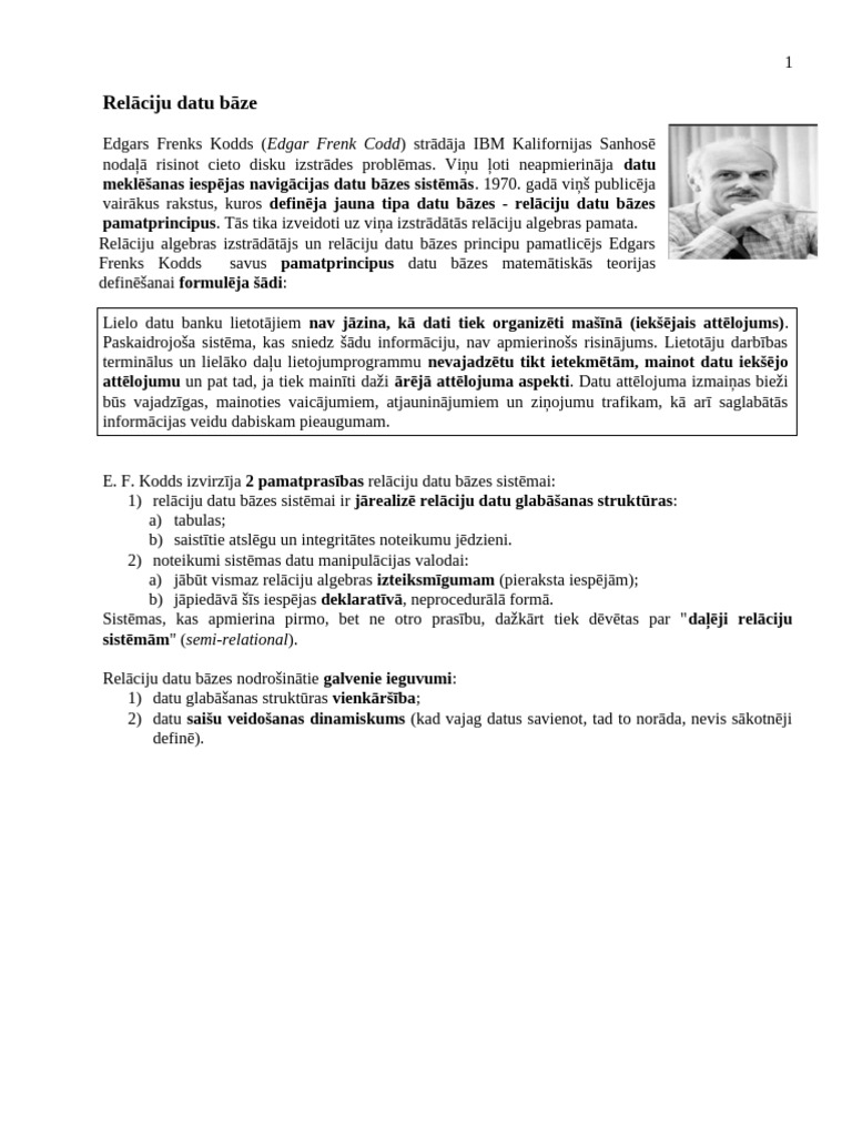 l Rdb Pamatkoncepti 2024 | PDF