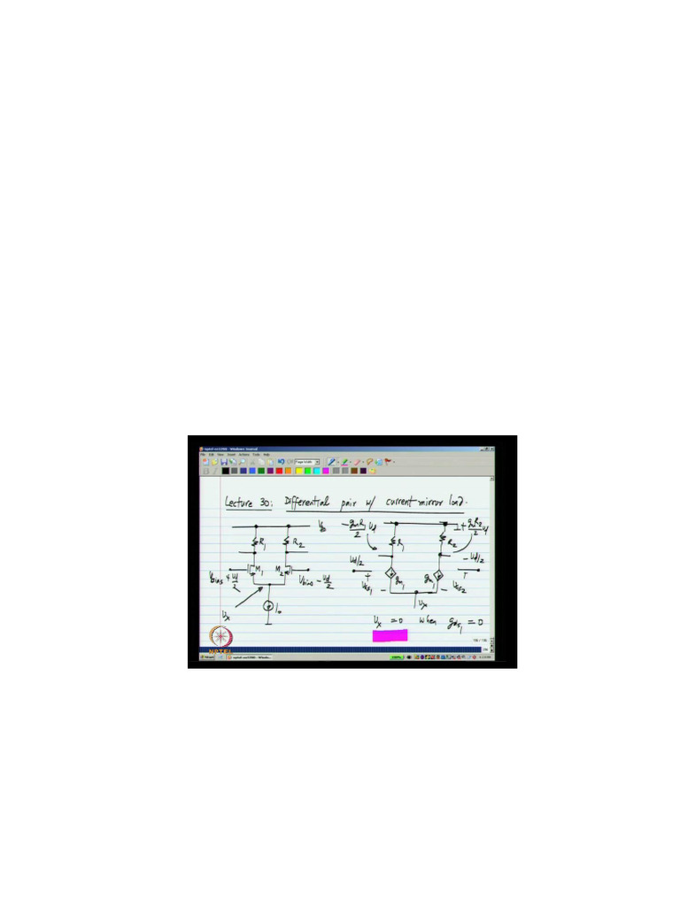 lec30 | PDF | Amplifier | Operational Amplifier