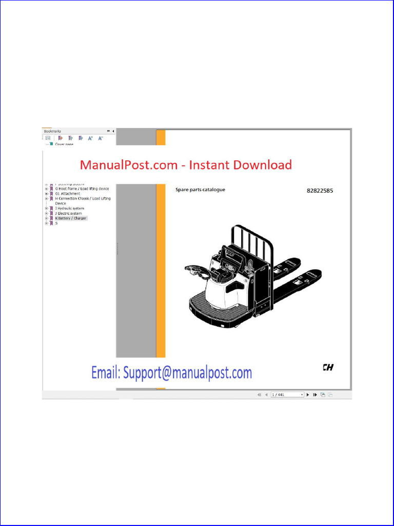 Jungheinrich Forklift Etr335d Spare Parts Catalog 82822585 | PDF ...