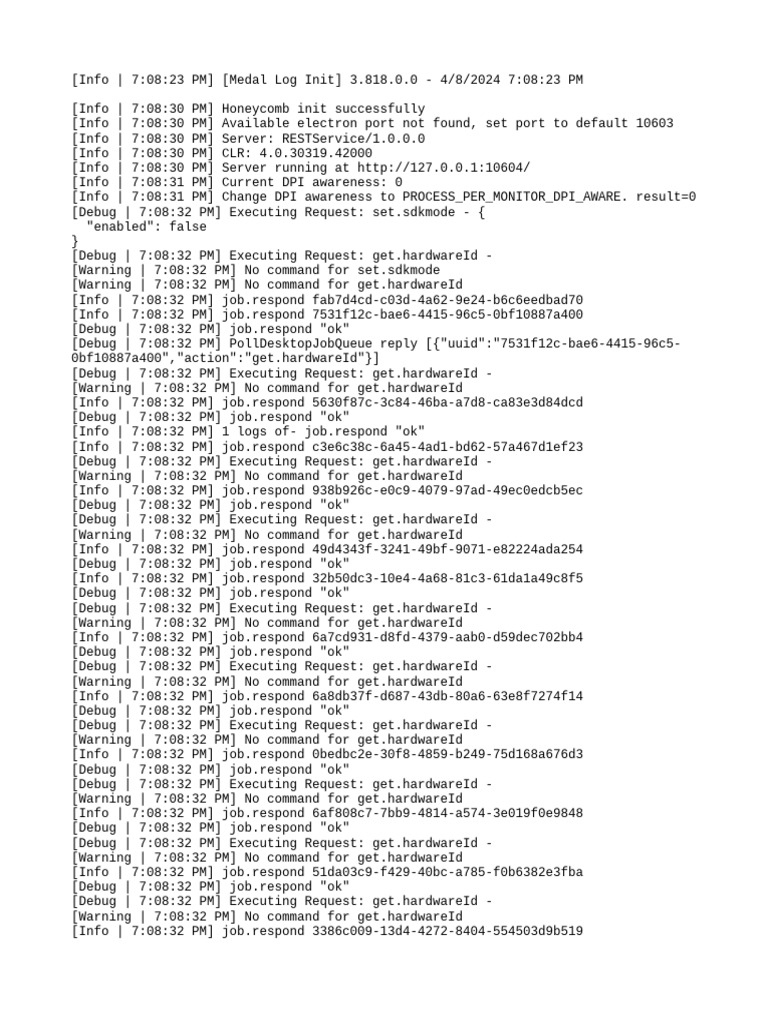 Medal Log 20240408 | PDF | Keyboard Shortcut | Computing
