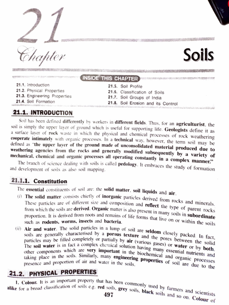 soil and its engineering properties (1) | PDF | Soil | Horticulture