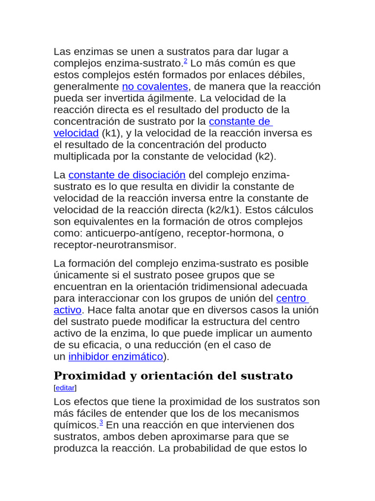 BHNJMK | PDF | Sustrato (Química) | Enzima