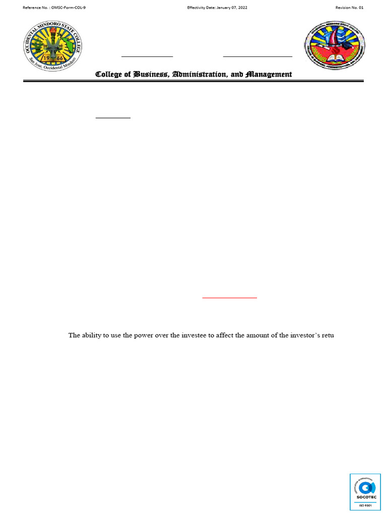 BusCom Quiz 1 - With Answer | PDF | Goodwill (Accounting) | Book Value