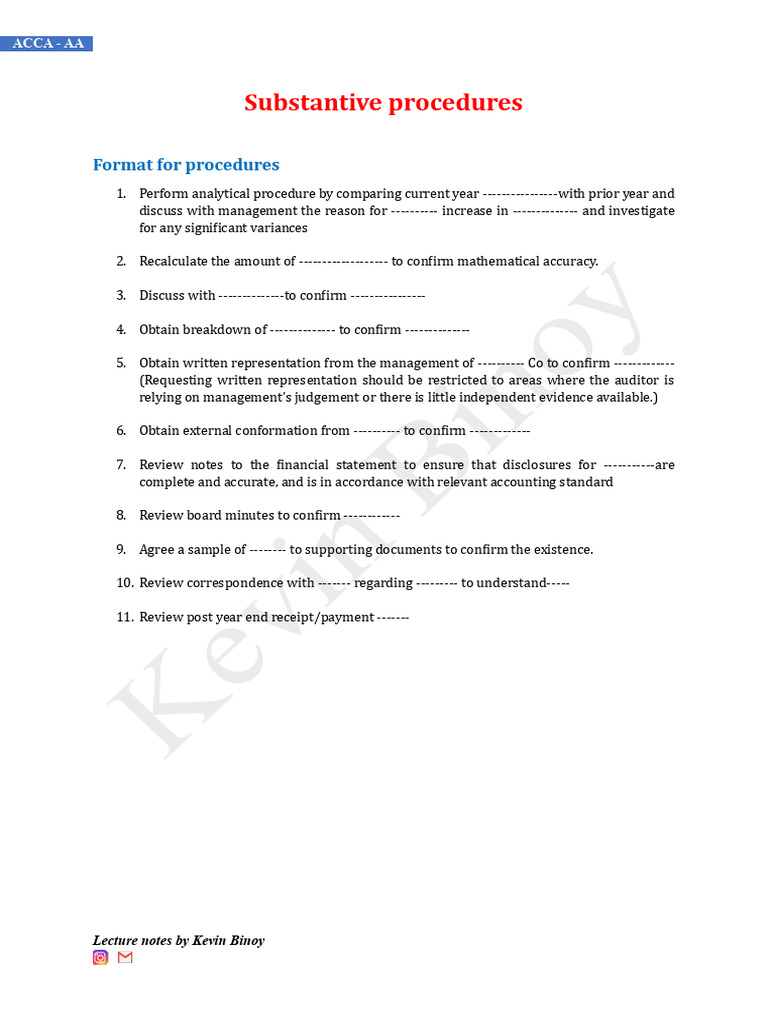 Substantive Procesure Support File | PDF | Payroll | Accounts Payable