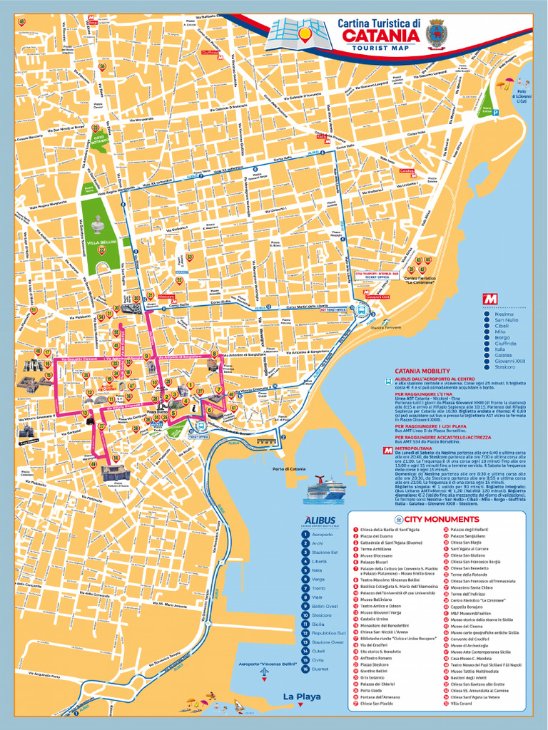 Mappa Catania Ita | PDF