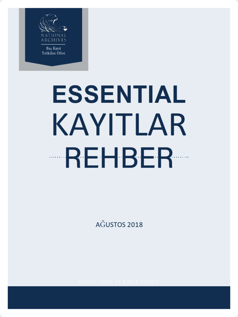 Essential-Records-Guide TR | PDF