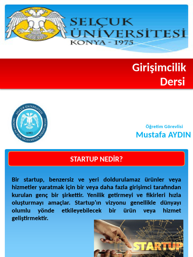 Startup | PDF