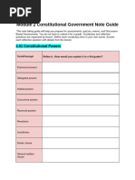 AP Gov - Unit 2 Study Guide | PDF | United States House Of ...