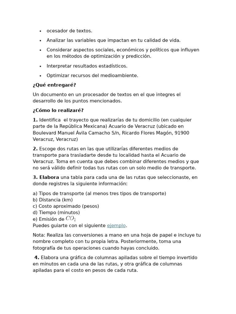 Apellidos Nombre M20s3ai6 1 Pdf Transporte Hoja De Cálculo