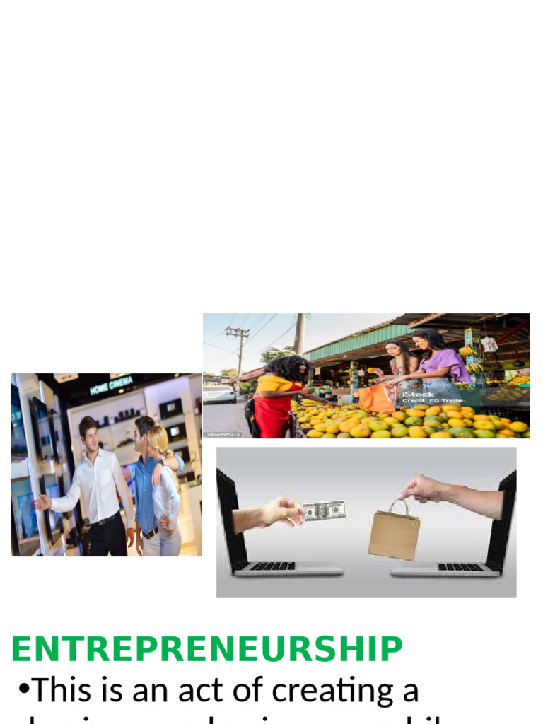 Presentation1 | PDF | Entrepreneurship | Market (Economics)