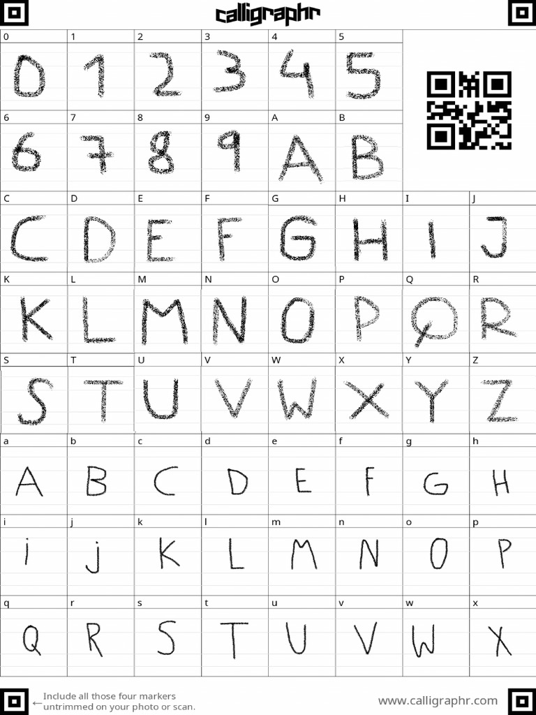 Calligraphr-Template (3) | PDF