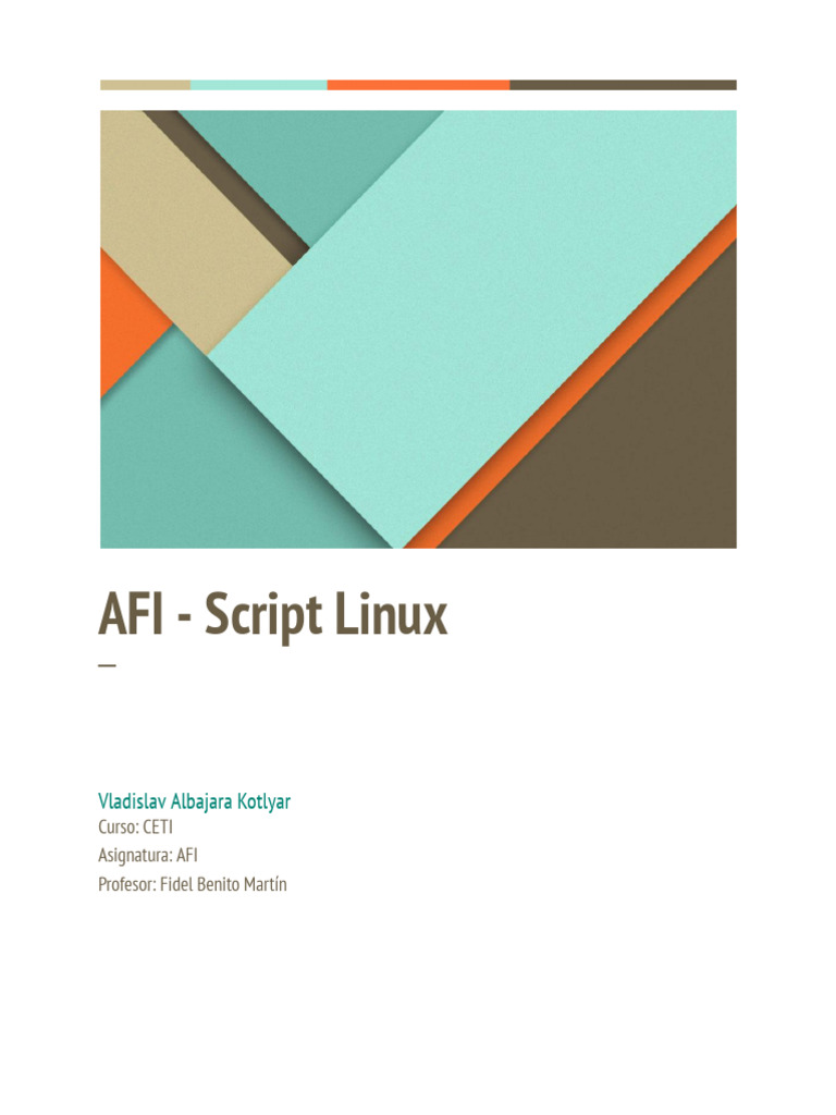 Afi - Script 2 | PDF | Archivo de computadora | Cortafuegos (informática)