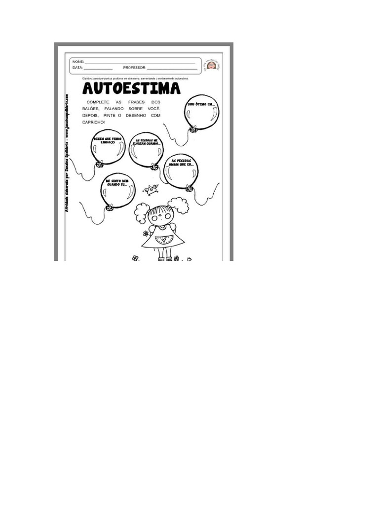 COLOREA TU AUTOESTIMA | PDF