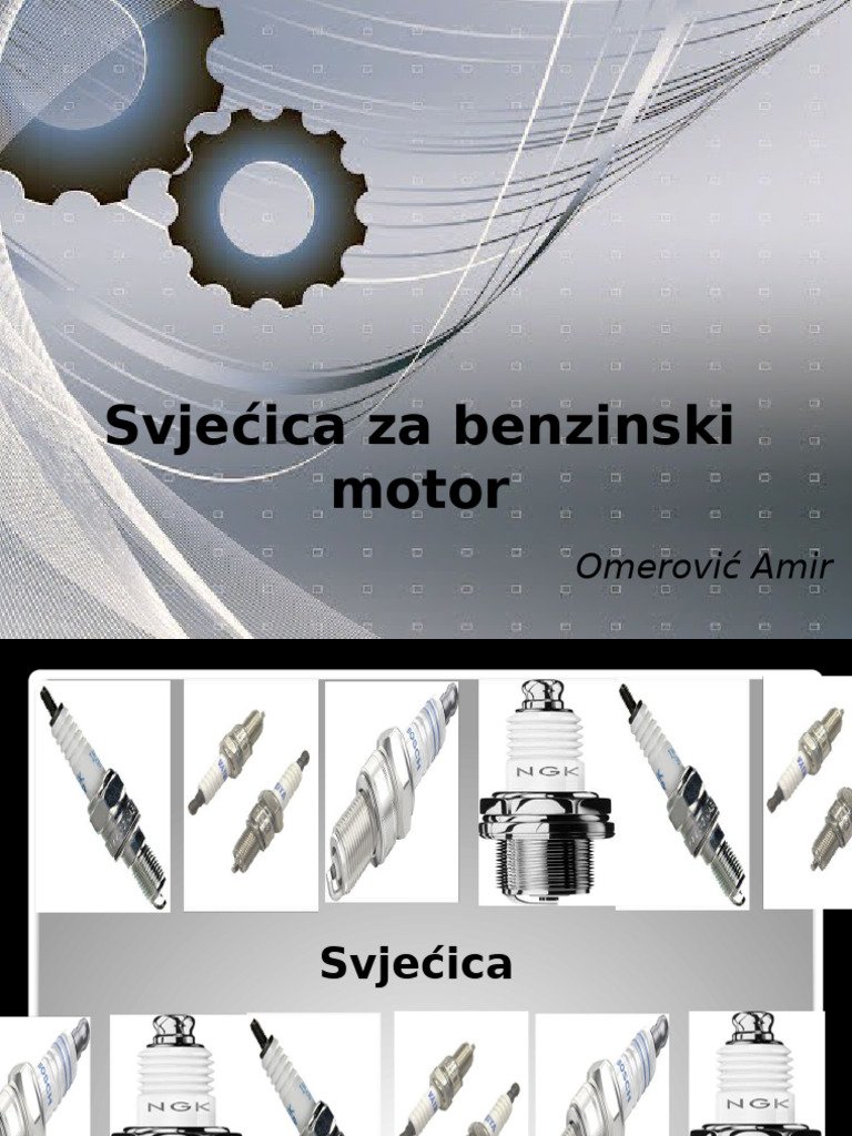 Svjećica Za Benzinski Motor | PDF