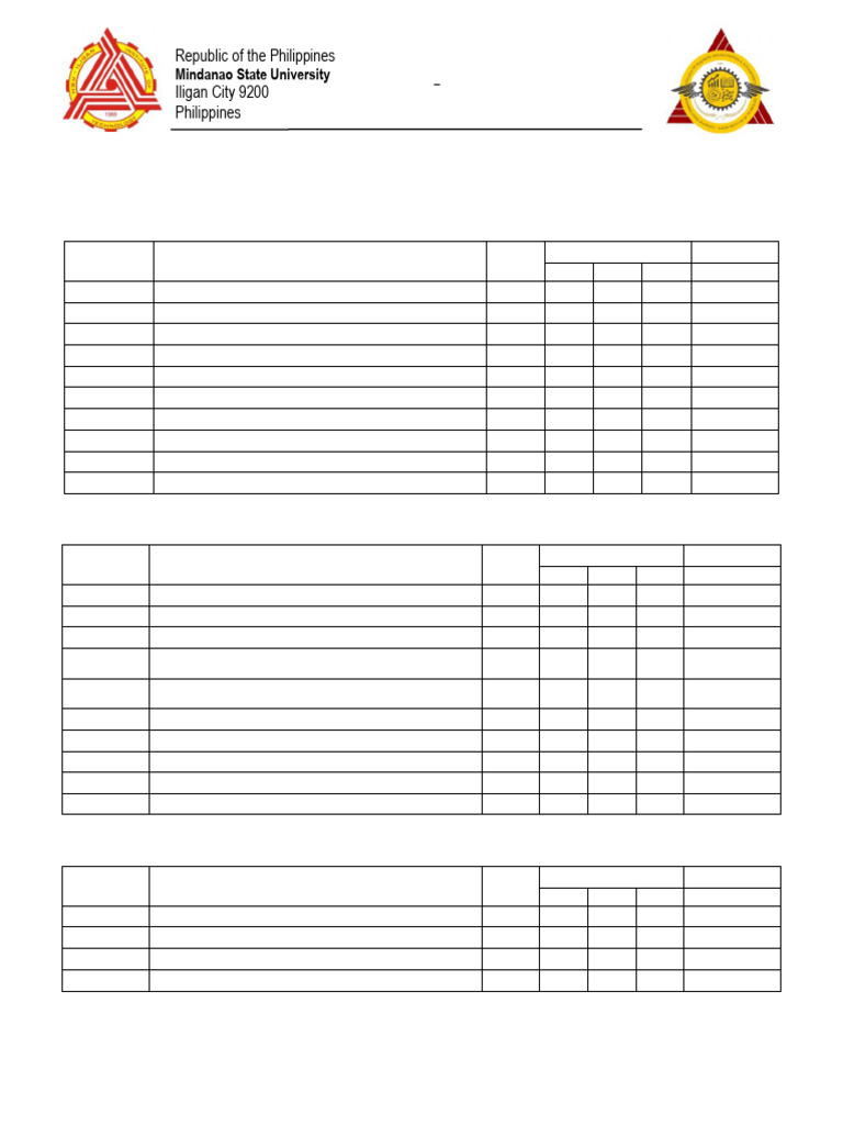 MSU-IIT BS Accountancy Prospectus 2025 | PDF | Accounting | Business