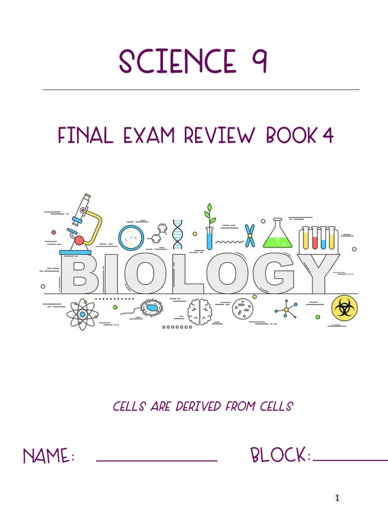 Book 4 - Biology Az-Unit Review Book | PDF | Mitosis | Sexual Reproduction