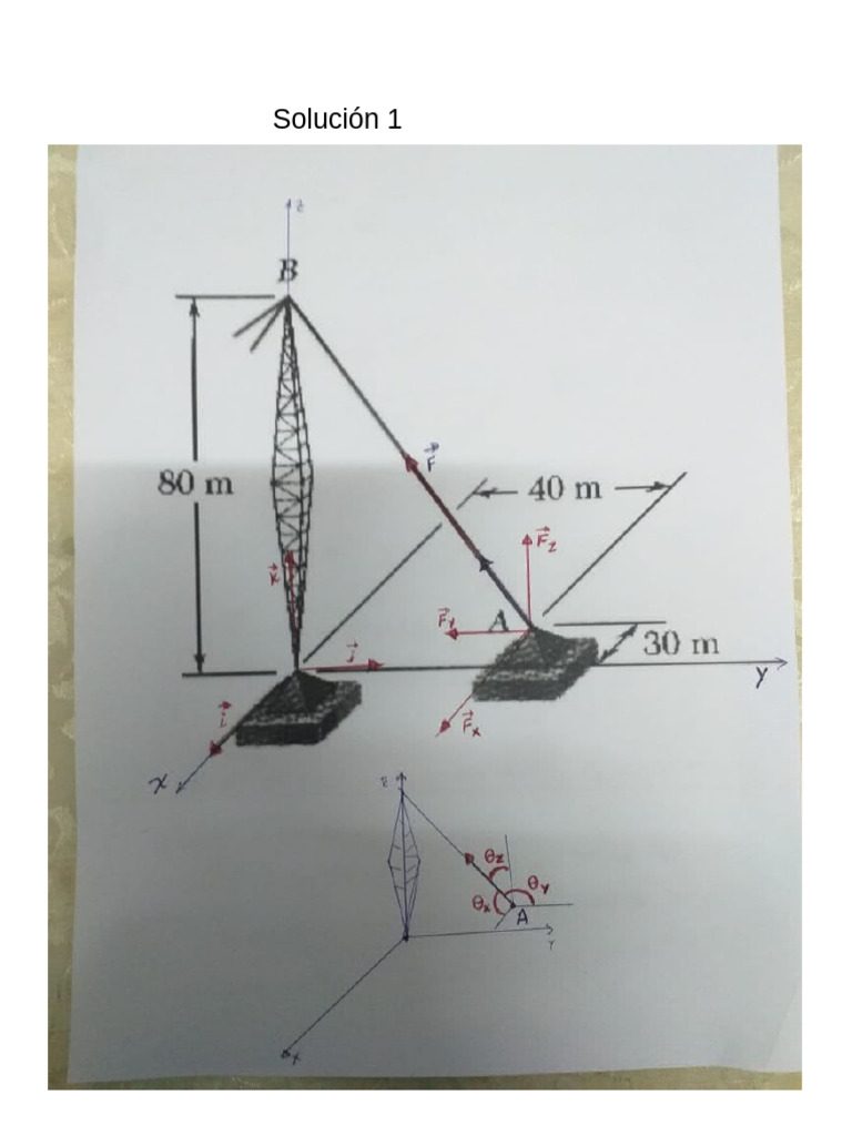 Solución de Estatica Informatica | PDF