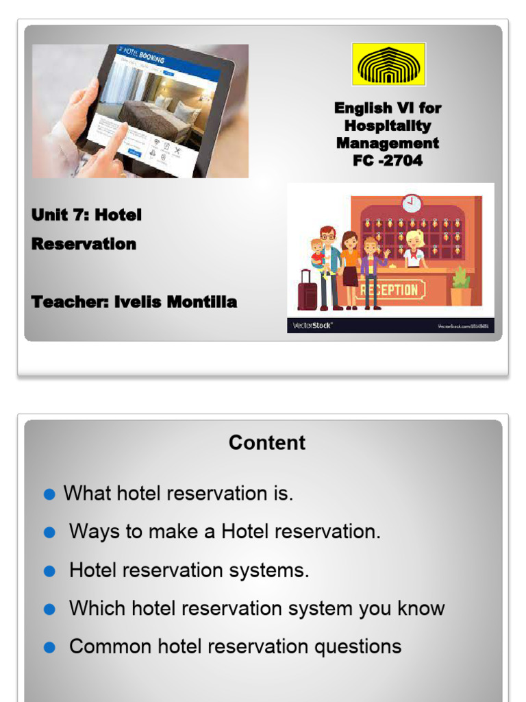 Hotel Reservation Methods Guide | PDF | Computing