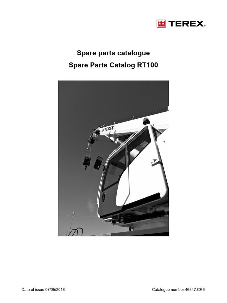 RT100 Spare Parts | PDF | Pump | Valve