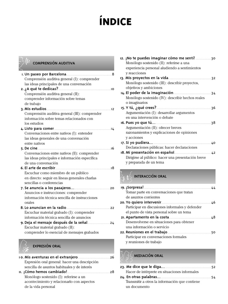 MCER B1 Muestra | PDF