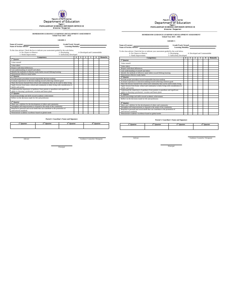 Lda g4 5 Intermediate Level | PDF | Learning | Education Theory