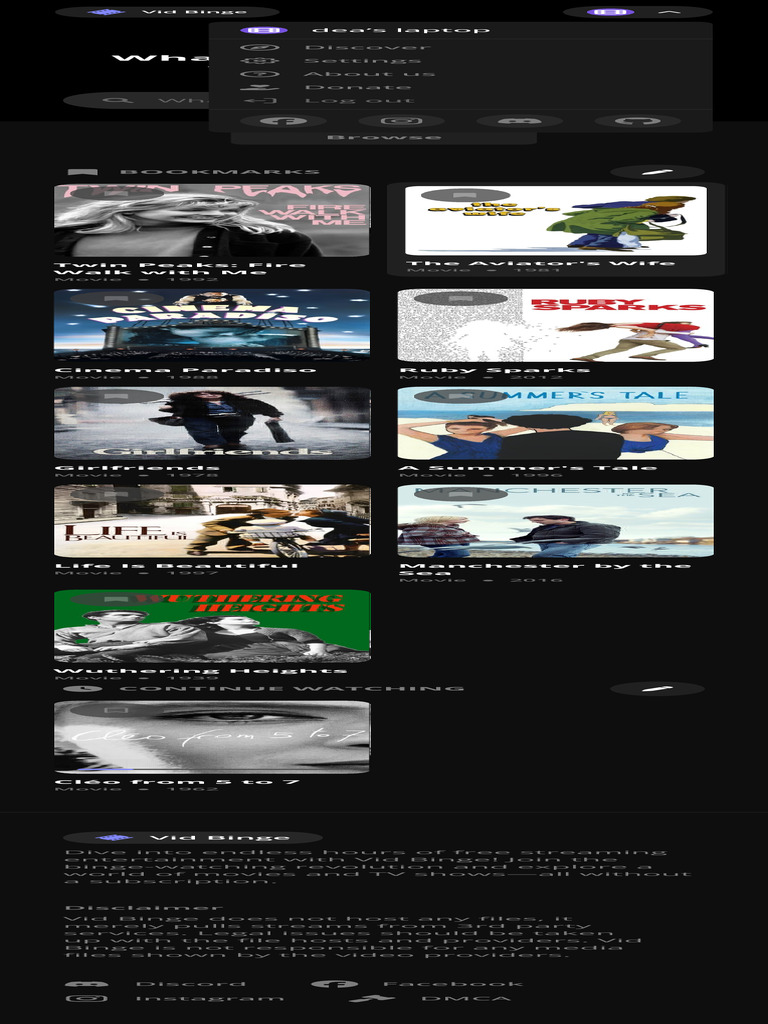 Vid Binge Stream Your Favorite Movies & TV Shows in 4K For Free | PDF