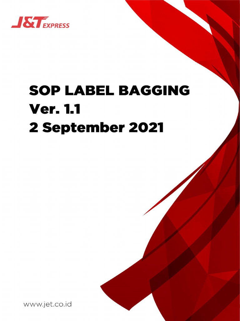 SOP Label Bagging Ver. 1.1 20210902 | PDF